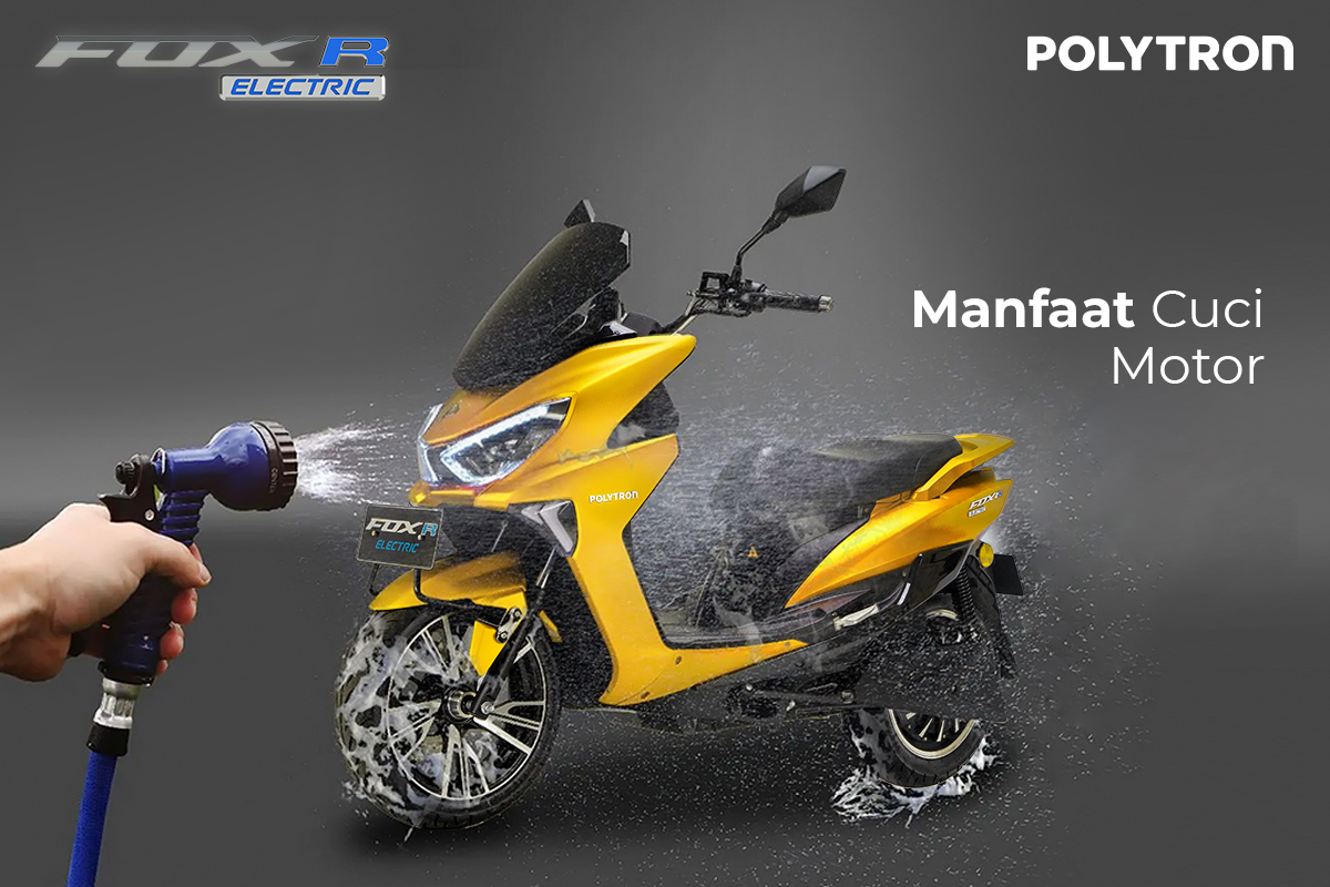 Rajin Cuci Motor, Ini 5 Manfaat yang Bisa Kamu Dapatkan