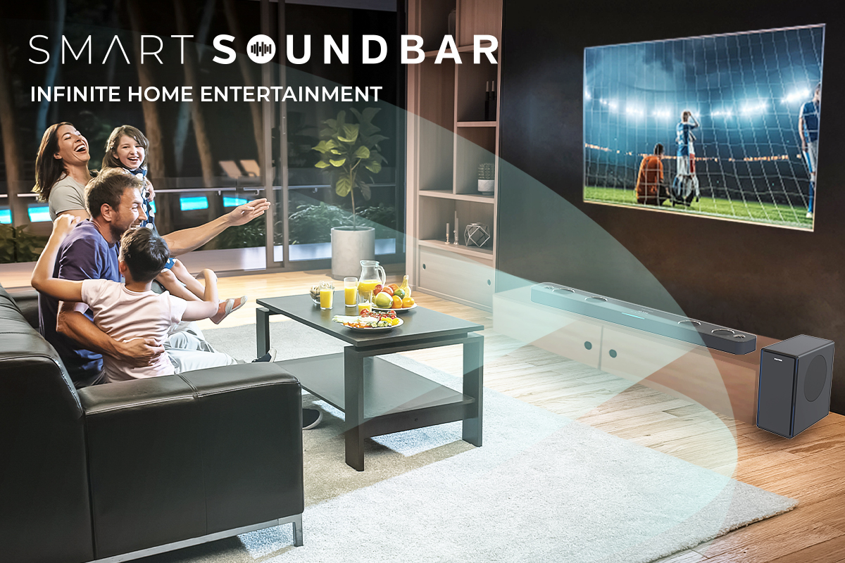 Smart Soundbar PHT 250 /SB dengan Spatial Audio yang Kekinian
