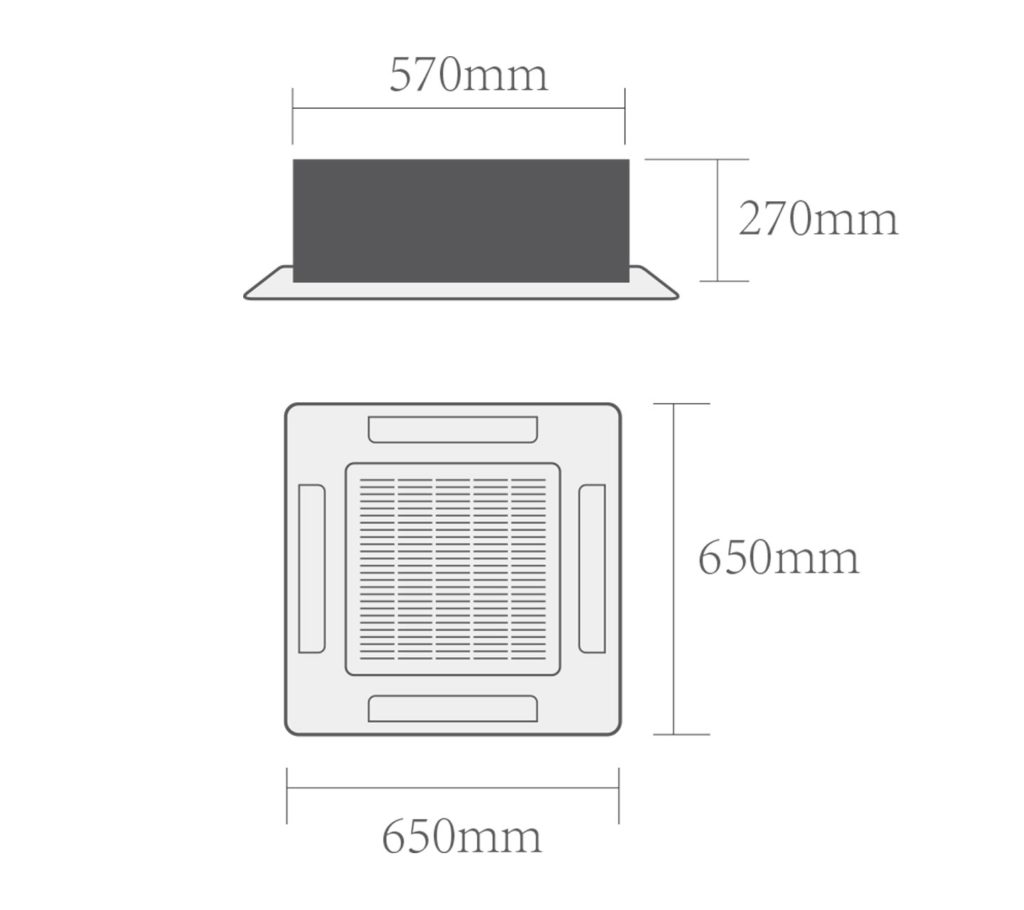 VRF Compact Cassette Indoor - Polytron Official