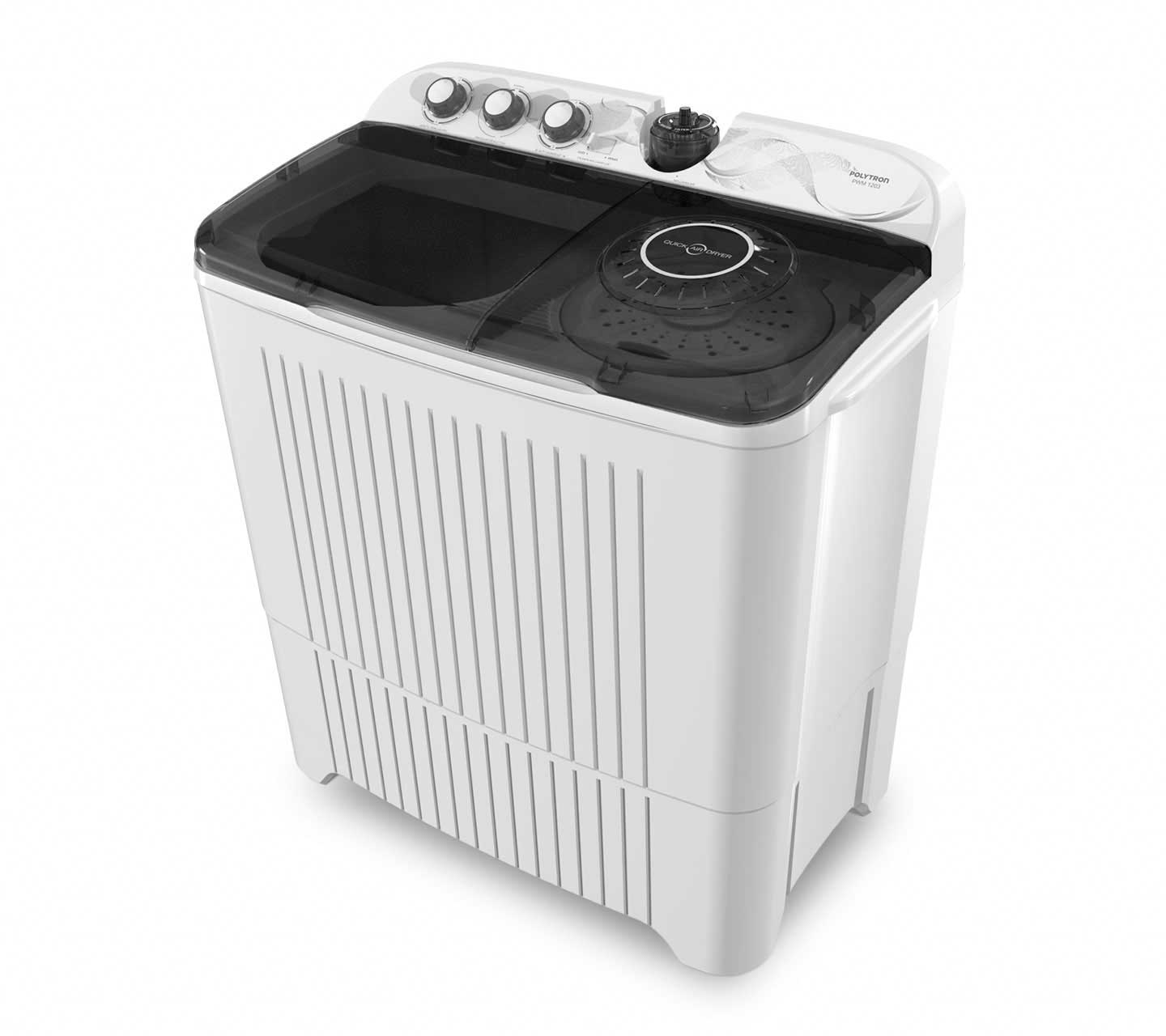 Mesin cuci POLYTRON Primadona Giant 2 tabung 14 Kg PWM 1403X - Polytron ...