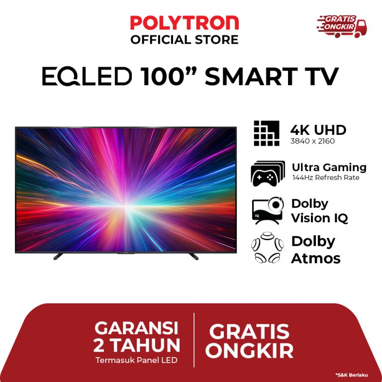 POLYTRON EQLED TV 100 Inch - PLD 100QV5925