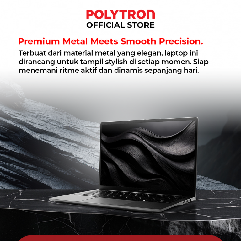 [NEW] Laptop Luxia i3 - 8 GB/256GB - Polytron Indonesia