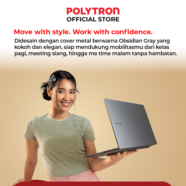 [NEW] Laptop Luxia i3 - 8 GB/256GB - Polytron Indonesia