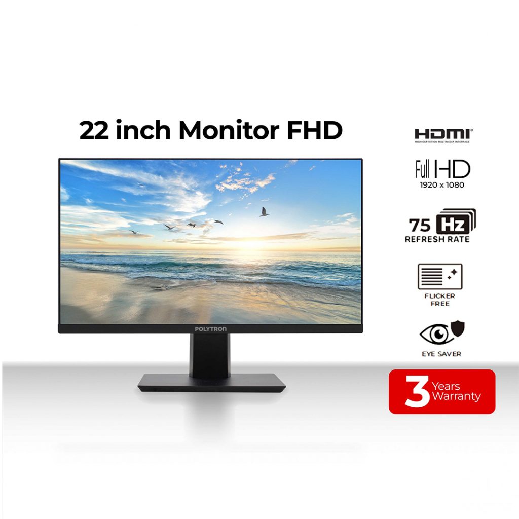 Polytron Monitor 22 inch Full HD - PMD 22VF9930