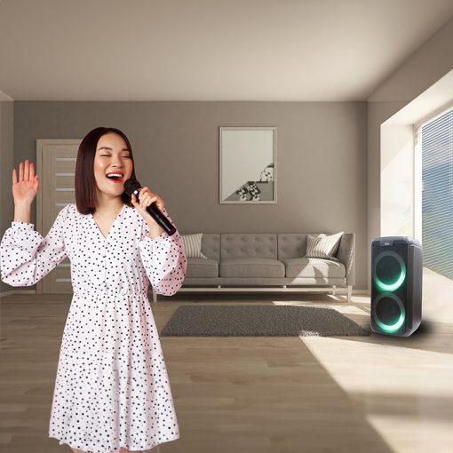 Polytron Party Speaker Bluetooth Karaoke Portable Wireless PPS 8L22 ...