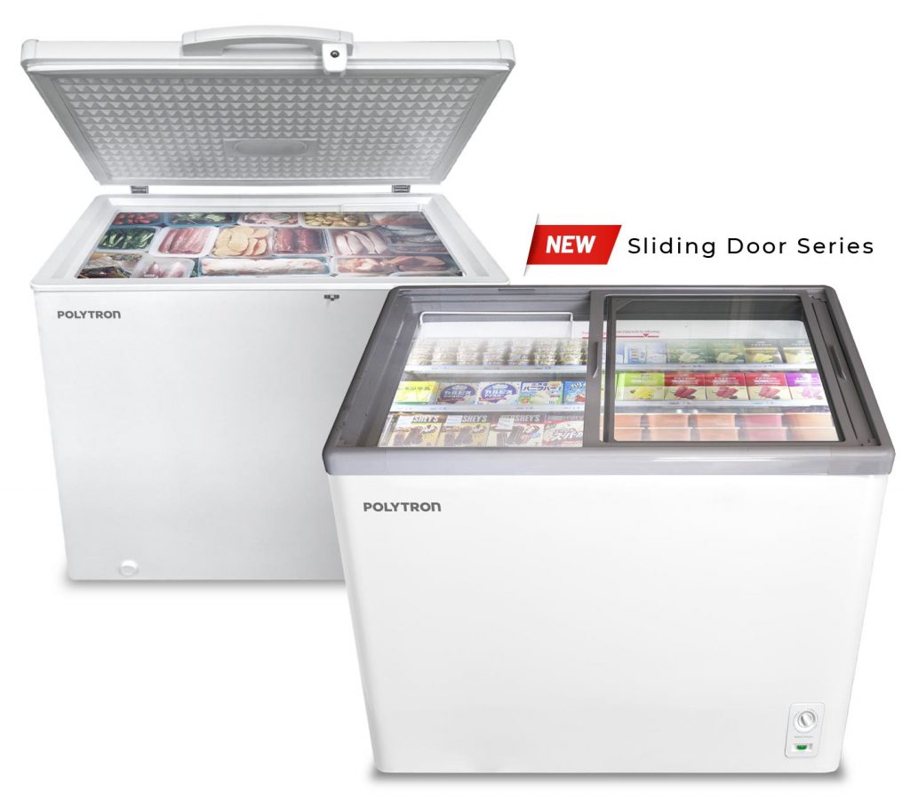 Chest Freezer 100 Liter PCF 118 - Polytron Indonesia