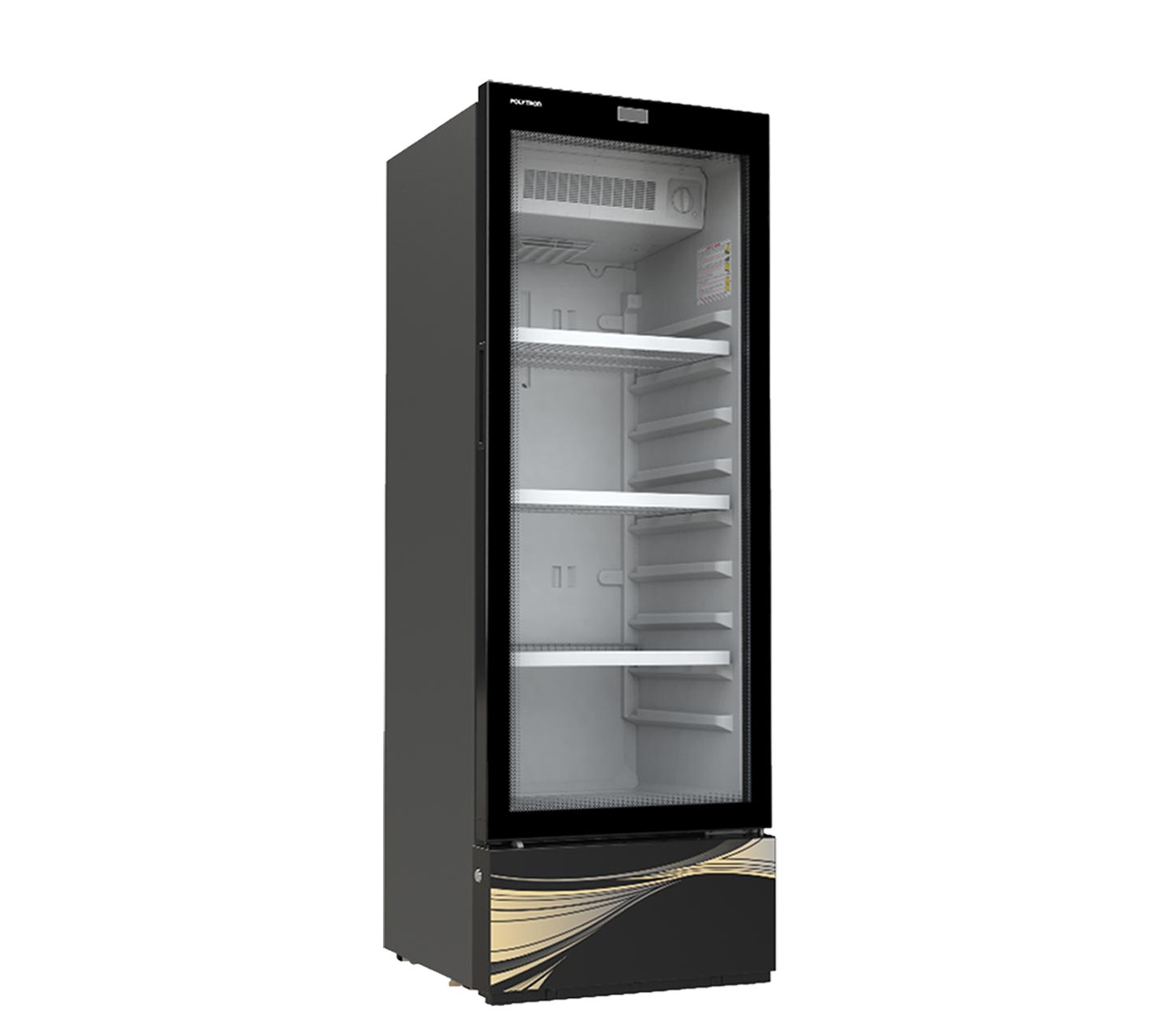 POLYTRON Showcase Glazell 230 Liter SCN 188X - Polytron Official