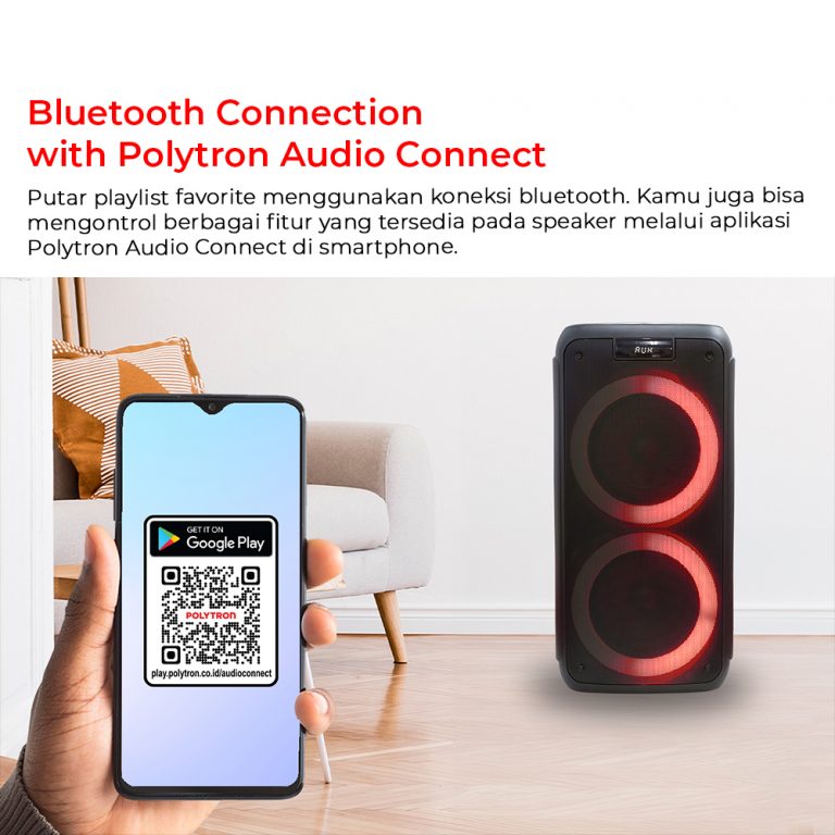 Polytron PPS 8L22 - Party Speaker Bluetooth Karaoke Terbaik
