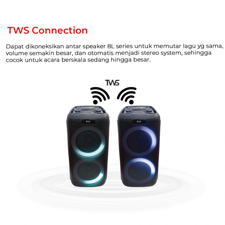 Polytron PPS 8L22 - Party Speaker Bluetooth Karaoke Terbaik