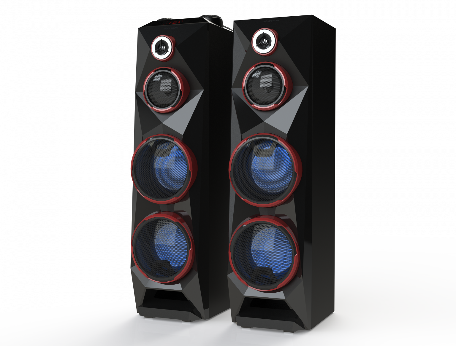 Speaker Aktif Polytron PAS 8CF28 - Double Woofer 8 Inch