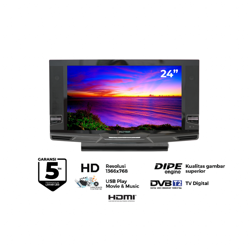 Digital TV 32 Inch POLYTRON PLD 32V1853 | Siaran TV Digital