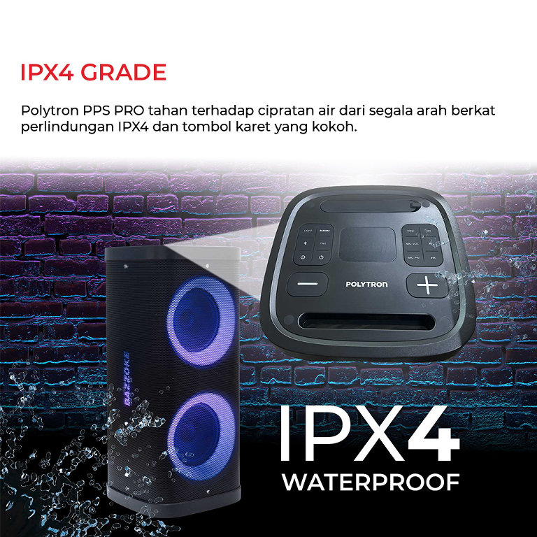 Speaker Party Bluetooth PPS PRO7M22 - Polytron Indonesia