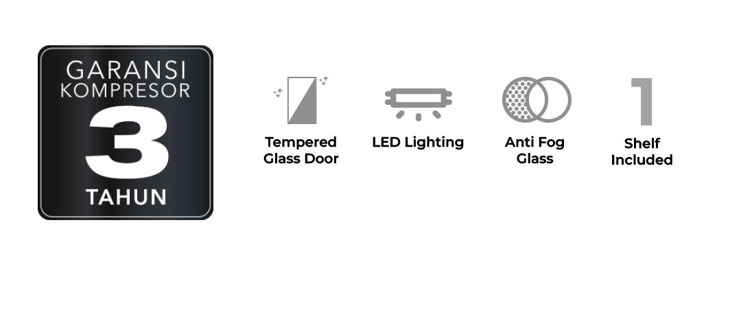 POLYTRON Showcase Mini 50 Liter SCH 51 - Polytron Official