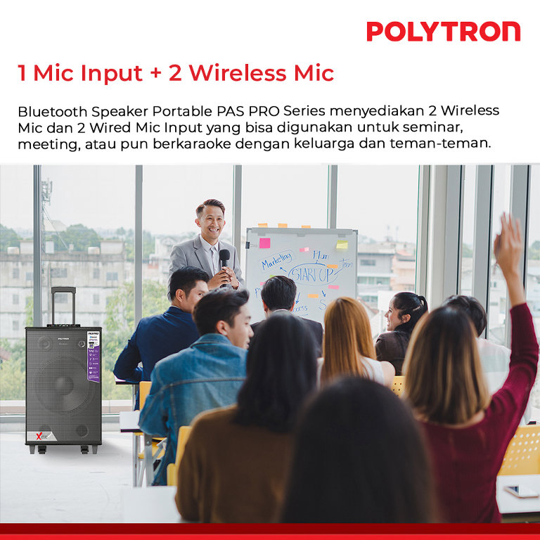 Polytron Profesional Speaker Portable PAS PRO15F7