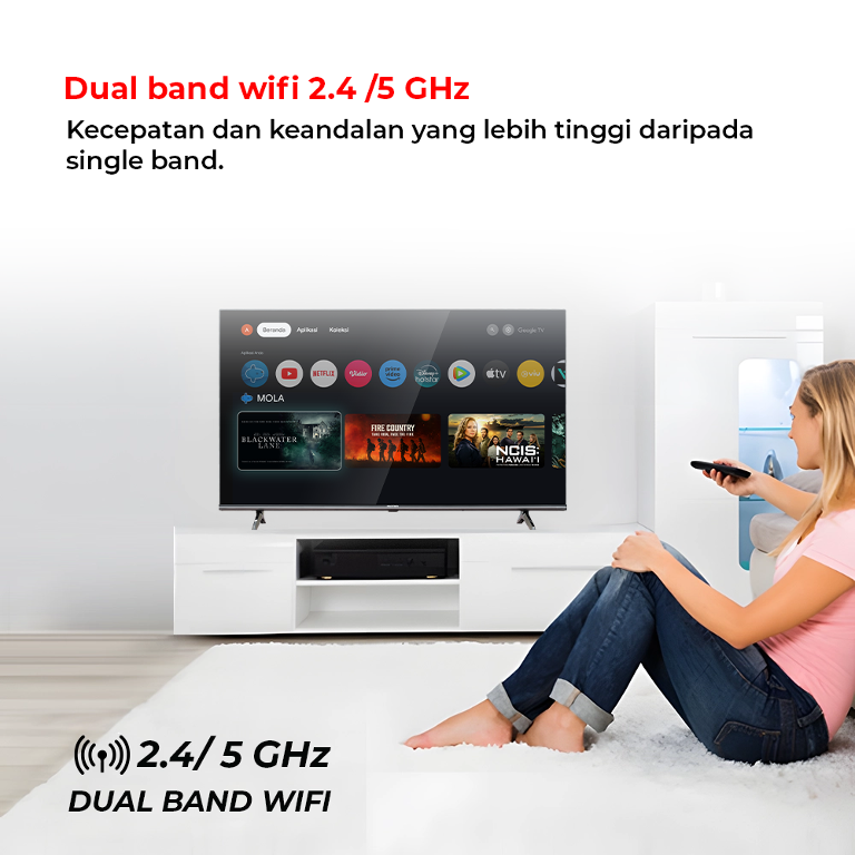 POLYTRON 4K UHD Smart Google TV 55 Inch - PLD 55UG5059 - Polytron Official