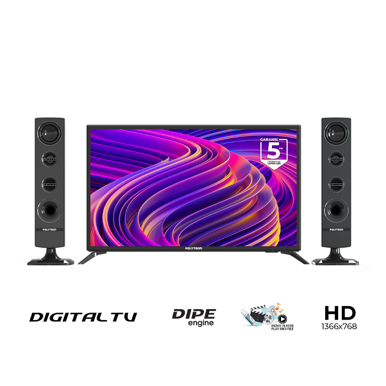 POLYTRON Digital TV 24 Inch - PLD 24V223 - Polytron Official