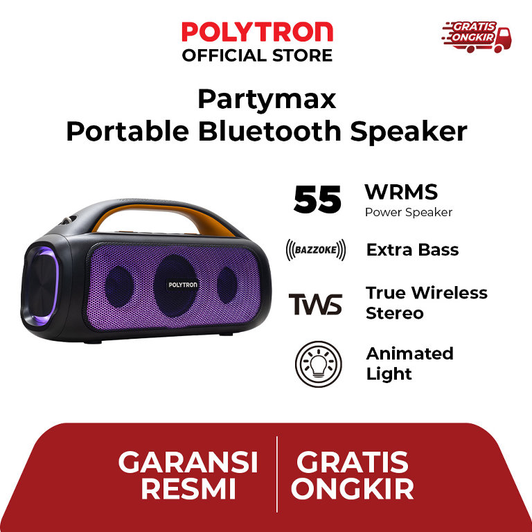 Speaker Polytron PPS 4PH12 - Speaker Bluetooth Portable