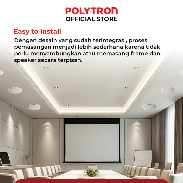 Speaker Ceiling Two-Way PPB C06A6 - Polytron Indonesia