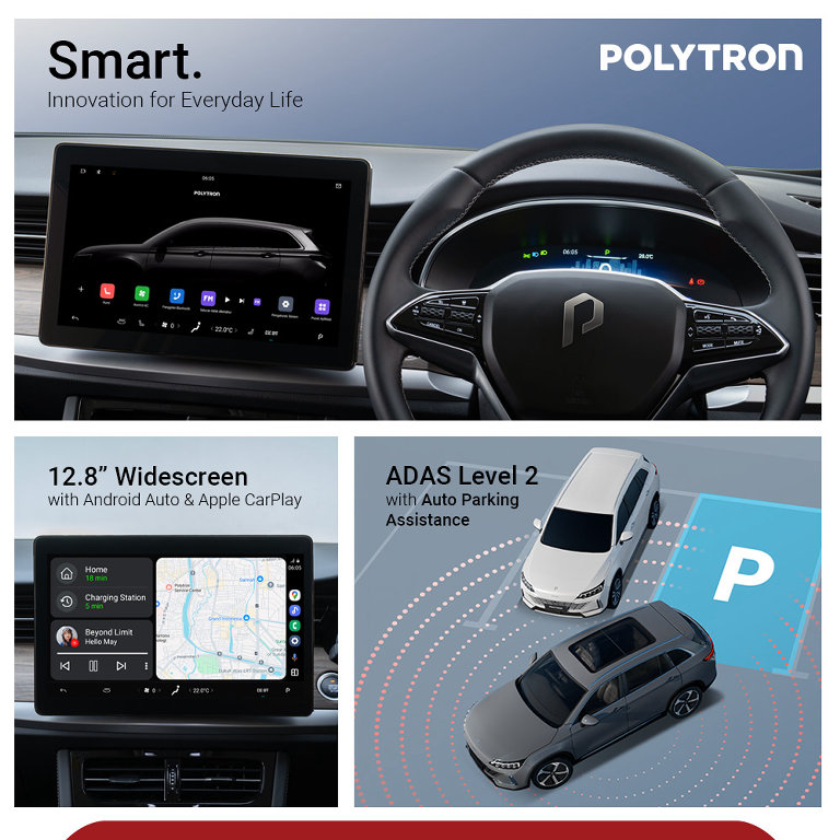 Polytron G3 Battery as a Service Mobil Listrik [Full OTR]