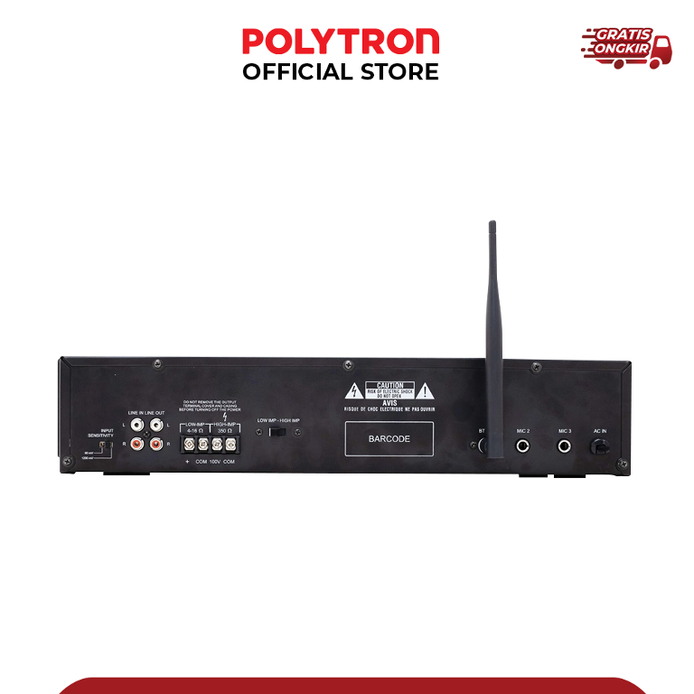 Polytron Mixer Amplifier Dual function High and Low Impedance 30 Watt ...