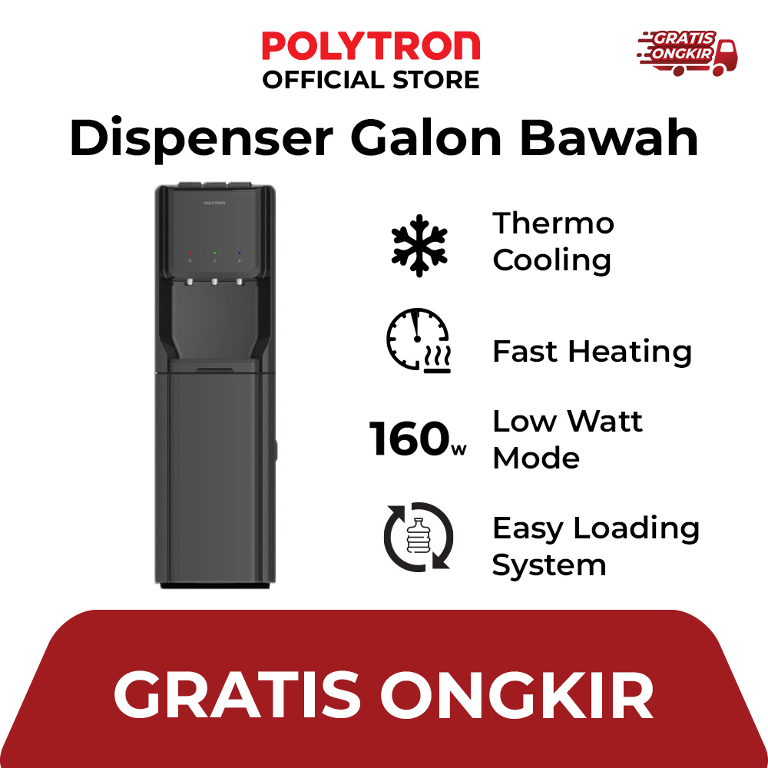 Dispenser Galon Bawah PWC 615 - Polytron Indonesia