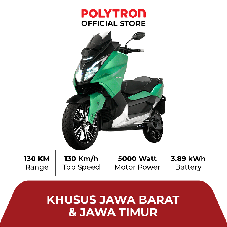 Polytron Fox 500 Sepeda Motor Listrik – OTR Jawa Barat