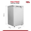 Kulkas Chest Freezer PCF 118 - 100 Liter - Polytron Indonesia
