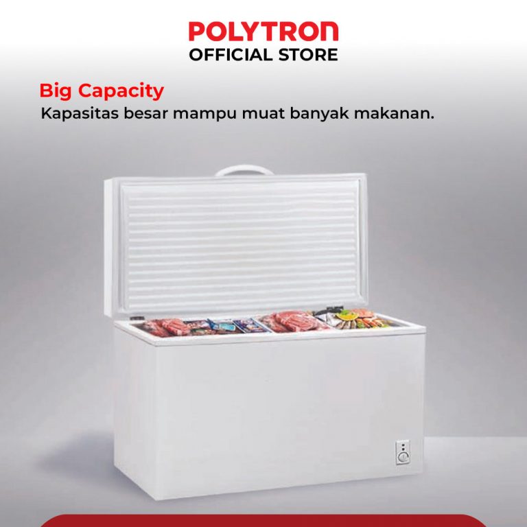 Kulkas Chest Freezer PCF 118 - 100 Liter - Polytron Indonesia