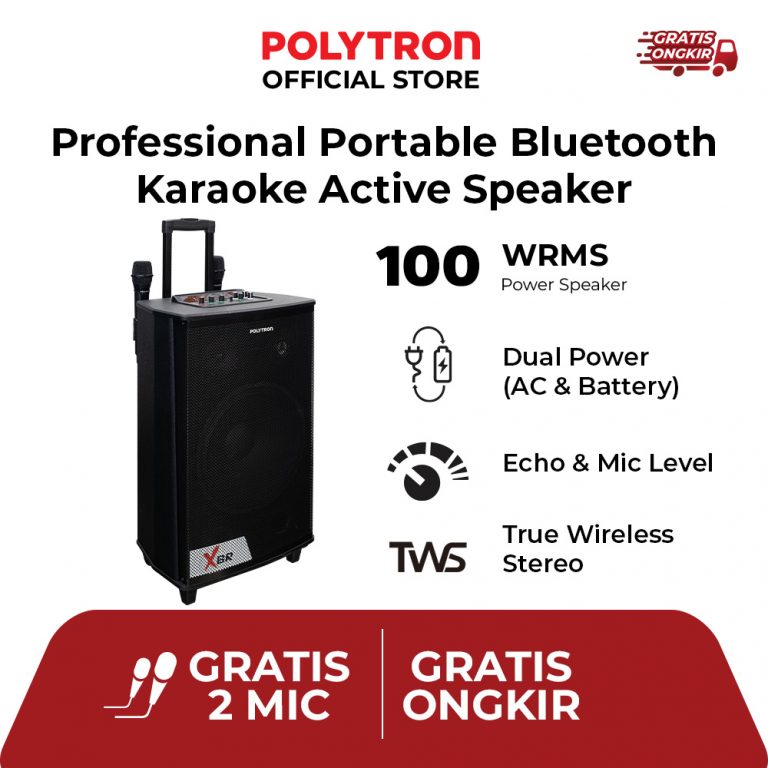 Polytron Profesional Speaker Portable PAS PRO15F7